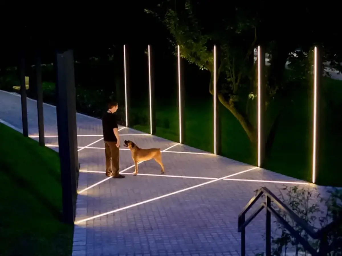 Applying LED Lighting in Parks or on Squares?