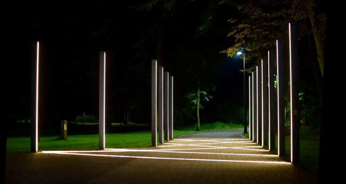 Chrobrego Park Poland | Triolight light project