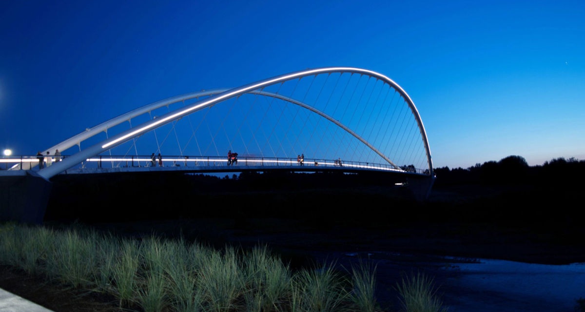 Minto Island Bridge Oregon, VS | Triolight light project